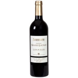 Vin rouge château Grand Launay AOP Côtes de Bourg - 75cl