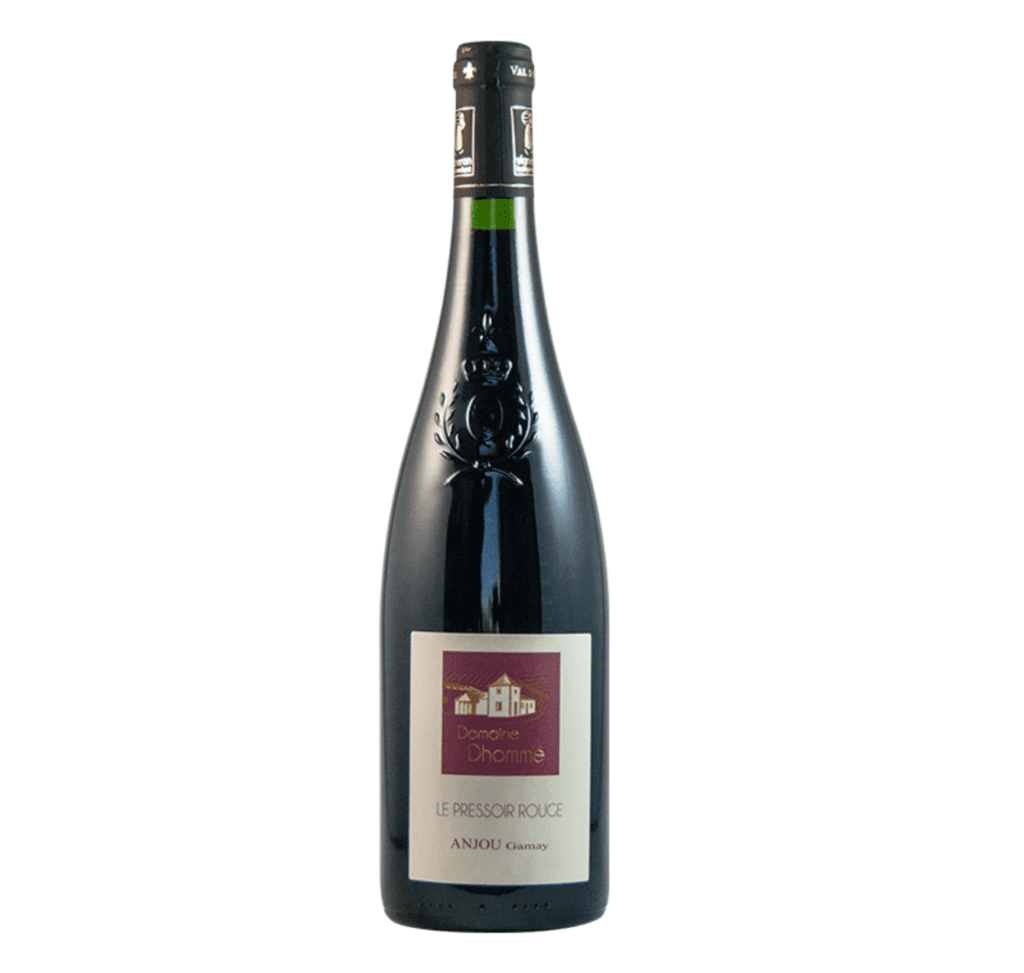 Vin rouge Anjou Gamay Domaine Dhommé - 75cl
